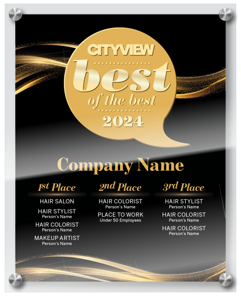 2025 Best of the Best Logos & Plaque – Cityview